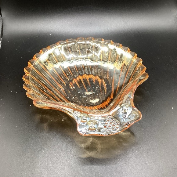 The Unbranded Brand | Accents | Vintage Amber Marigold Carnival Glass ...